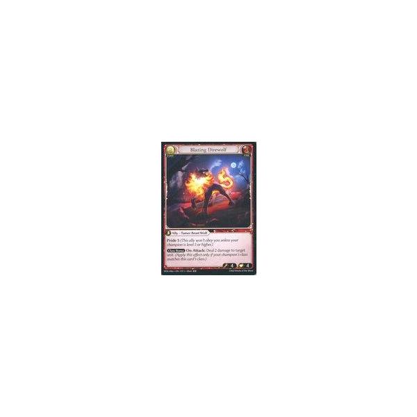 商品名：中古Grand Archive DOA Alter ・ EN - 119[U]：Blazing DirewolfGrand Archive/U/FIRE/英語版/Dawn of Ashes Alter Edition分類：FIRE/...
