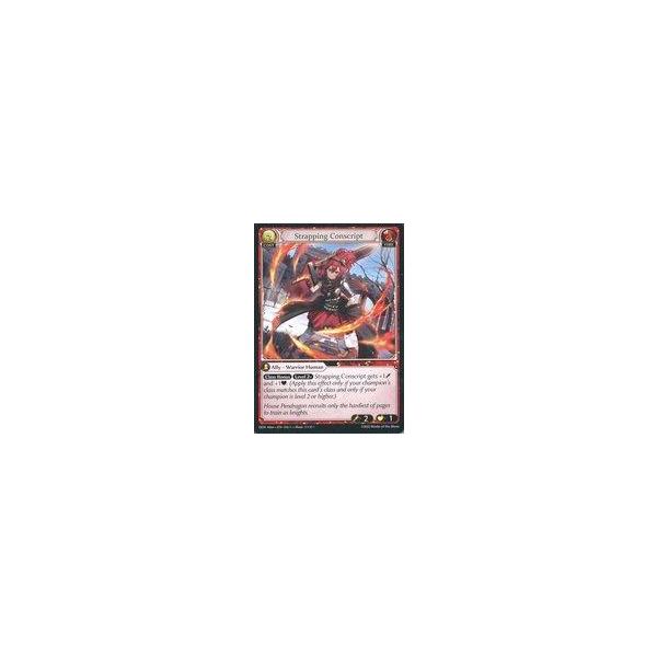商品名：中古Grand Archive DOA Alter ・ EN - 156[U]：Strapping ConscriptGrand Archive/U/FIRE/英語版/Dawn of Ashes Alter Edition分類：FI...