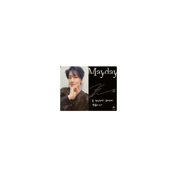 商品名：中古コレクションカード(男性) VICTON/スンウ(SEUNGWOO)/裏面黒・印刷サイン入り/CD「Mayday」(m’aider Ver.)特典フォトカードコレクションカード(男性)/CD「Mayday」(m’aider Ve...
