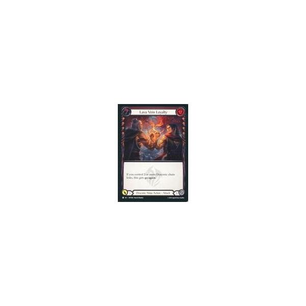 商品名：中古Flesh and Blood HNT068[C]：Lava Vein Loyalty (1)/溶岩脈の忠誠 (1)Flesh and Blood/C/Draconic Ninja/英語版/The Hunted分類：Dracon...