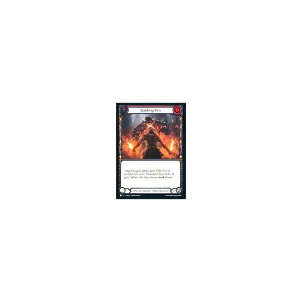 商品名：中古Flesh and Blood FNG017[C]：Stabbing Pain/刺痛Flesh and Blood/C/Draconic Warrior/英語版/The Hunted Blitz Deck - Fang分類：Dr...