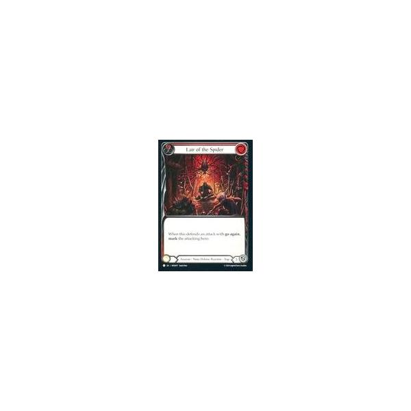 商品名：中古Flesh and Blood WOD017[C]：Lair of the Spider/蜘蛛の隠れ家Flesh and Blood/C/Assassin / Ninja/英語版/The Hunted Blitz Deck - ...