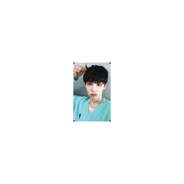 商品名：中古コレクションカード(男性) AB6IX/チョン・ウン(Woong)/裏面オレンジ/CD「2ND ALBUM MO’COMPLETE」withdrama Video Call Event特典フォトカードコレクションカード(男性)/...