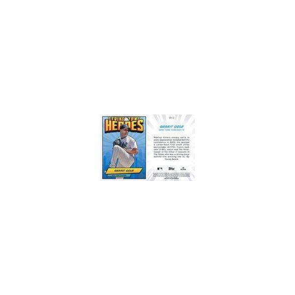 商品名：中古スポーツ SZH-22[Insert]：Gerrit Coleスポーツ/Insert/Strike Zone Heroes/2024 Topps Japan Edition Baseball分類：Strike Zone Hero...