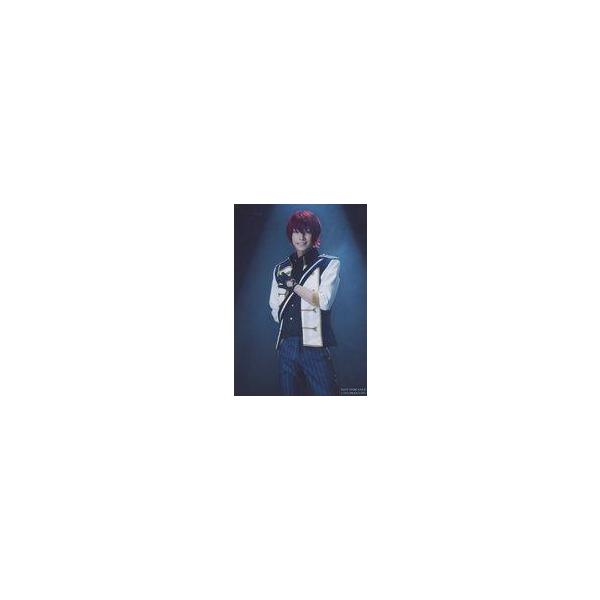 商品名：中古生写真(男性) 北川尚弥(朱桜司)/キャラクターショット/「『あんさんぶるスターズ!THE STAGE』-Desperate Checkmate-」劇場・通販グッズ購入特典ブロマイド生写真(男性)/俳優