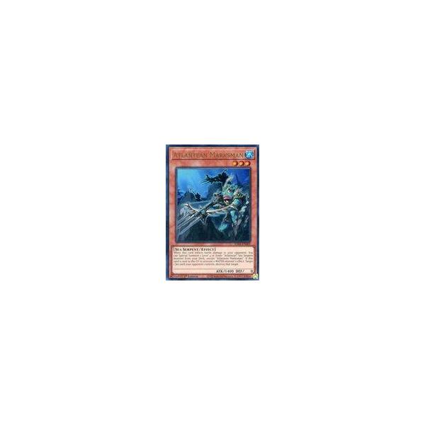 商品名：中古遊戯王 RA04-EN009[UR]：Atlantean Marksman/海皇の狙撃兵遊戯王/UR/効果モンスター/英語版/Quarter Century Stampede分類：効果モンスター/レア度：URシリーズ：英語版/Q...