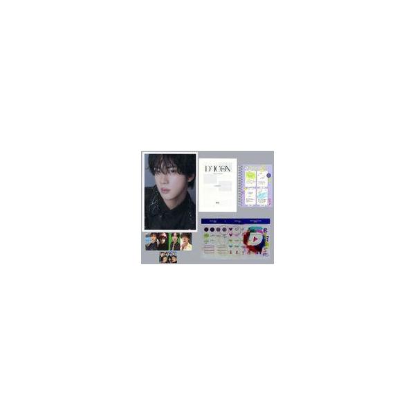 商品名：中古男性写真集 ≪韓流≫ 付録付)Dicon D’FESTA Edition BTS JIN Ver.（日本語版)オリジナルデコブック、デコステッカー4枚、フォトカード5枚、日本語訳付/韓国語表記