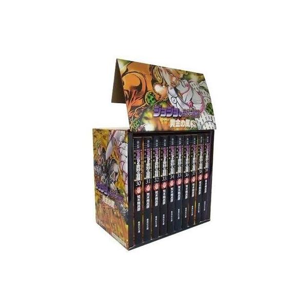 商品名：中古文庫コミック ジョジョの奇妙な冒険(文庫版)第5部(30〜39巻セット)専用BOX入り30〜39巻セット/専用BOX入り/ポストカード付き
