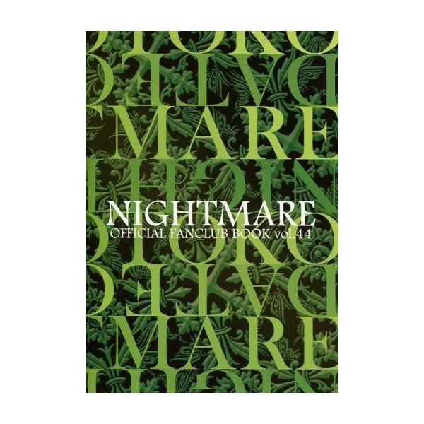 商品名：中古アイドル雑誌 NIGHTMARE OFFICIAL FANCLUB BOOK vol.44ナイトメアファンクラブ会報誌