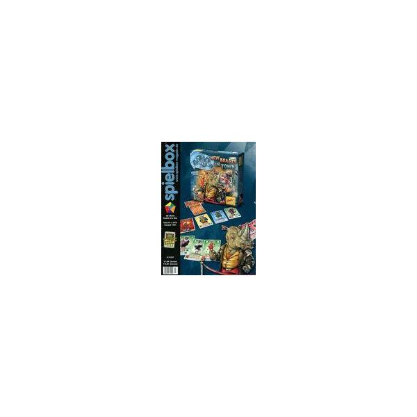 商品名：中古ゲーム雑誌 ≪ボードゲーム雑誌≫ 付録付)spielbox 2015 Issue #7別冊付録：カード1枚/英語表記/NEW BEASTS IN TOWN