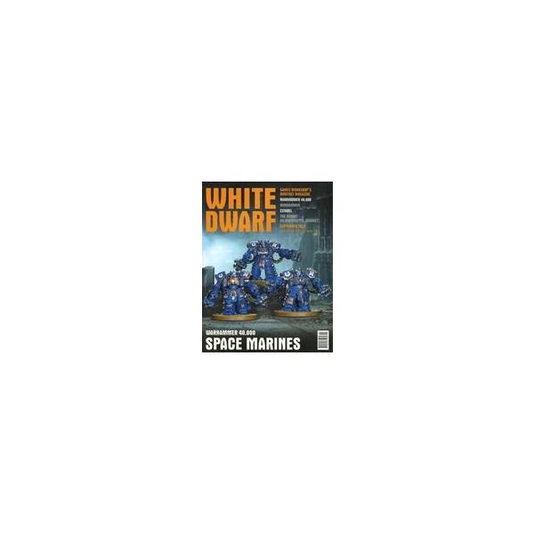 商品名：中古ゲーム雑誌 WHITE DWARF SEPETMBER 2013洋雑誌/WARHAMMER 4000 SPACE MARINES