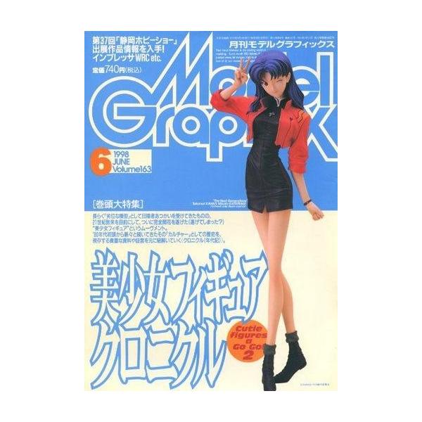 商品名：中古モデルグラフィックス Model Graphix 1998/6 VOL.163美少女フィギュアクロニクル