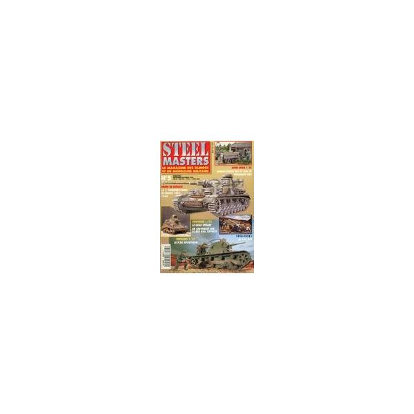 商品名：中古ミリタリー雑誌 STEEL MASTERS No.5LE MAGAZINE DES BLINDES ET DU MODELISME MILITAIRE/フランス語表記