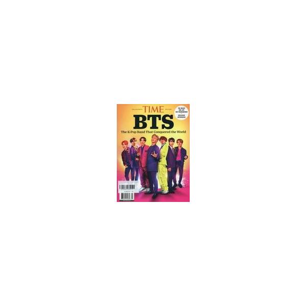 商品名：中古韓流雑誌 Time Magazine Collector’s Edition BTS the K-Pop Band that Conquered the World　(2020) 英語表記/THE BTS INVASION