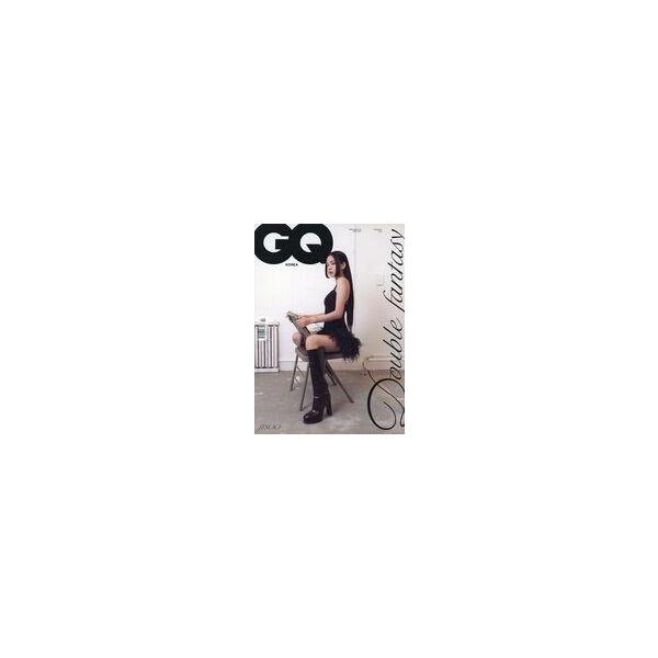 商品名：中古芸能雑誌 GQ KOREA 2023年2月号 【表紙/BLACKPINK：JISOO/BLACK版】韓国語表記/表紙：BLACKPINK：JISOO