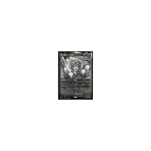 商品名：中古マジックザギャザリング 323[神話R]：【MID】【永遠の夜仕様】光の勇者、シガルダ/Sigarda  Champion of Lightマジックザギャザリング/日本語版/神話R/マルチカラー/イニストラード：真夜中の狩り分類...