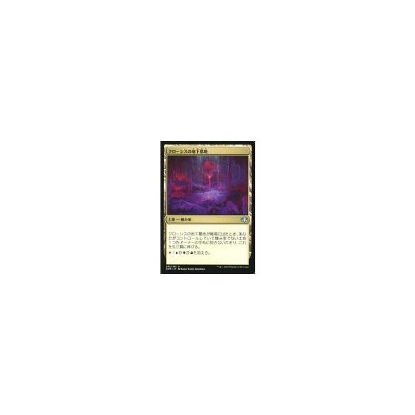 商品名：中古マジックザギャザリング 242/261[U]：【DMR】クローシスの地下墓地/Crosis’s Catacombsマジックザギャザリング/日本語版/U/土地/ドミナリア・リマスター分類：土地/レア度：U