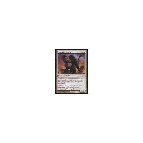 商品名：中古マジックザギャザリング 5/145[C]：【WWK】【FOIL】Fledgling Griffin/巣立つグリフィンマジックザギャザリング/英語版FOIL/C/白/ワールドウェイク分類：白/レア度：Cシリーズ：ワールドウェイク商...