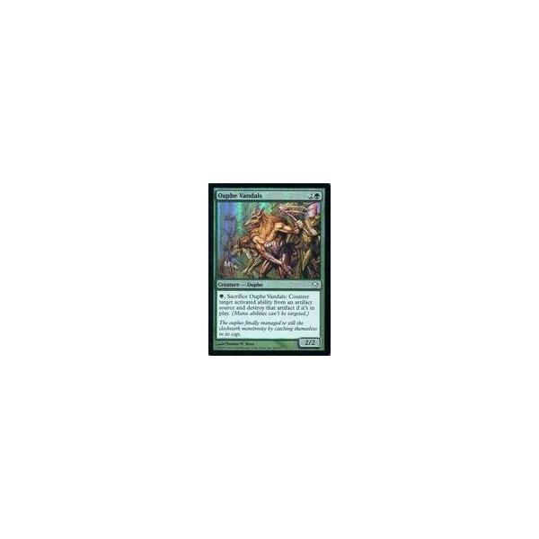 商品名：中古マジックザギャザリング 90/165[U]：【5DN】【FOIL】Ouphe Vandals/アウフの蛮人マジックザギャザリング/英語版FOIL/U/緑/FIFTH DAWN(フィフス・ドーン)分類：緑/レア度：U