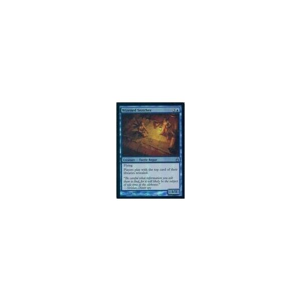 商品名：中古マジックザギャザリング 75/306[U]：【RAV】【FOIL】Wizened Snitches/皺だらけの密告者マジックザギャザリング/英語版FOIL/U/青/ラヴニカ：ギルドの都分類：青/レア度：Uシリーズ：ラヴニカ：ギル...