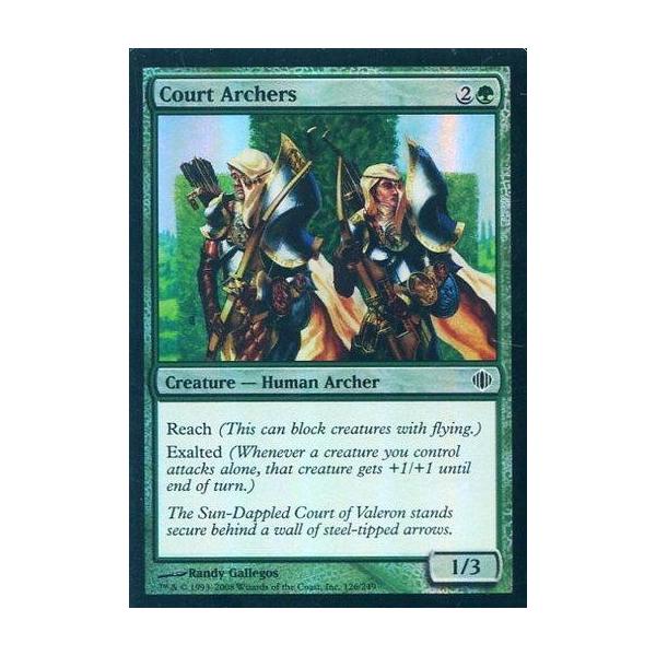 商品名：中古マジックザギャザリング 126/249[C]：【ALA】【FOIL】Court Archers/宮廷の射手マジックザギャザリング/英語版FOIL/C/緑/アラーラの断片分類：緑/レア度：Cシリーズ：アラーラの断片商品解説■「マジ...