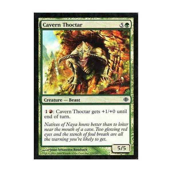 商品名：中古マジックザギャザリング 125/249[C]：【ALA】【FOIL】Cavern Thoctar/洞窟のソクターマジックザギャザリング/英語版FOIL/C/緑/アラーラの断片分類：緑/レア度：Cシリーズ：アラーラの断片商品解説■...