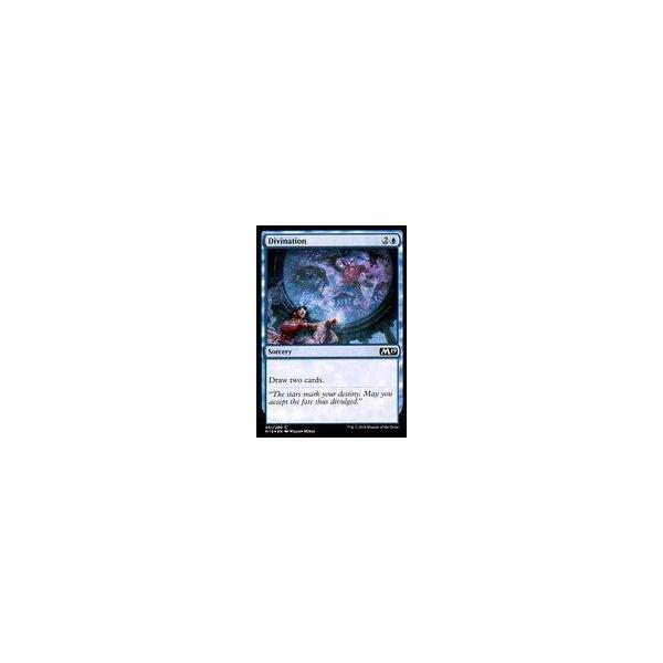 商品名：中古マジックザギャザリング [C]：【FOIL】Divination/予言マジックザギャザリング/英語版FOIL/C/基本セット2019/青分類：青/レア度：C分類：青/レア度：C