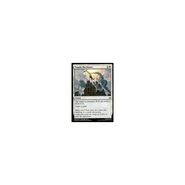 商品名：中古マジックザギャザリング [C]：【FOIL】Topple the Statue/立像崩しマジックザギャザリング/英語版FOIL/C/灯争大戦/白分類：白/レア度：C分類：白/レア度：C