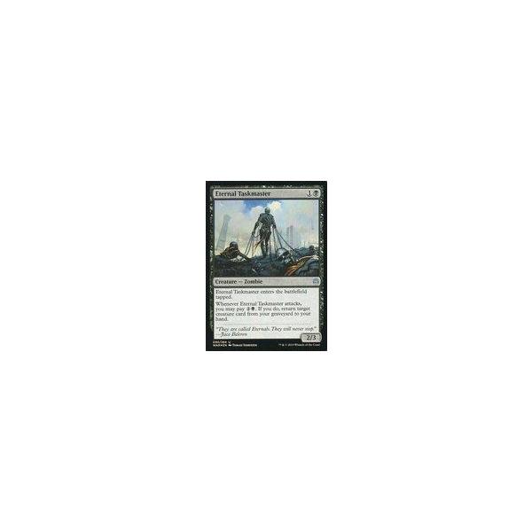 商品名：中古マジックザギャザリング [UC]：【FOIL】Eternal Taskmaster/永遠衆の監督官マジックザギャザリング/英語版FOIL/UC/灯争大戦/黒分類：黒/レア度：UC分類：黒/レア度：UC