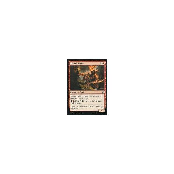 商品名：中古マジックザギャザリング [UC]：【FOIL】Tibalt’s Rager/ティボルトの憤怒鬼マジックザギャザリング/英語版FOIL/UC/灯争大戦/赤分類：赤/レア度：UC分類：赤/レア度：UC