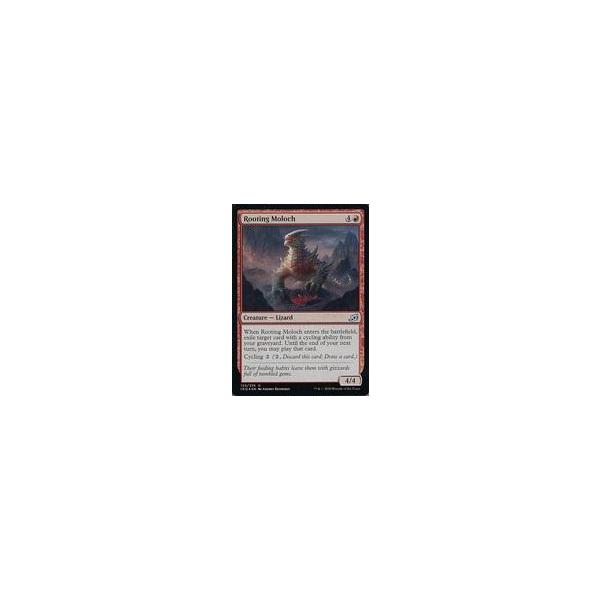 商品名：中古マジックザギャザリング [UC]：【FOIL】Rooting Moloch/発根のモロクマジックザギャザリング/英語版FOIL/UC/赤/イコリア：巨獣の棲処分類：赤/レア度：UC