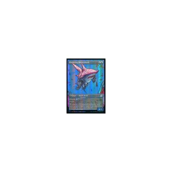 商品名：中古マジックザギャザリング [UC]：【FOIL】Pouncing Shoreshark/飛びかかる岸鮫マジックザギャザリング/英語版FOIL/UC/青/イコリア：巨獣の棲処分類：青/レア度：UC