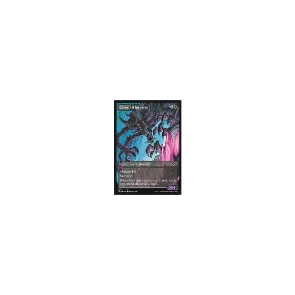 商品名：中古マジックザギャザリング [C]：【FOIL】Cavern Whisperer/洞窟で囁くものマジックザギャザリング/英語版FOIL/C/黒/イコリア：巨獣の棲処分類：黒/レア度：C