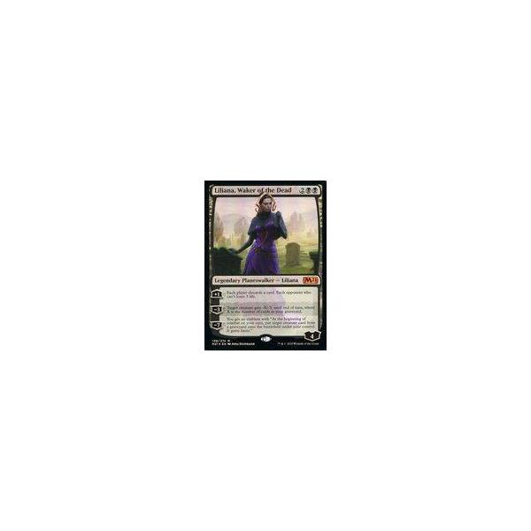 商品名：中古マジックザギャザリング 108/274[神話R]：【M21】【FOIL】Liliana  Waker of the Dead/死者を目覚めさせる者、リリアナマジックザギャザリング/英語版FOIL/神話R/黒/基本セット2021分...
