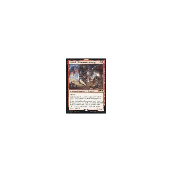 商品名：中古マジックザギャザリング 146/274[R]：【M21】【FOIL】Gadrak  the Crown-Scourge/冠滅ぼしのガドラクマジックザギャザリング/英語版FOIL/R/赤/基本セット2021分類：赤/レア度：Rシリ...