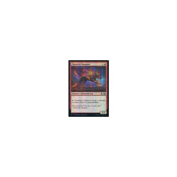 商品名：中古マジックザギャザリング 137/274[C]：【M21】【FOIL】Chandra’s Magmutt/チャンドラのマグムットマジックザギャザリング/英語版FOIL/C/赤/基本セット2021分類：赤/レア度：Cシリーズ：基本セ...