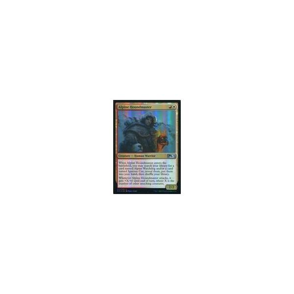 商品名：中古マジックザギャザリング 215/274[U]：【M21】【FOIL】Alpine Houndmaster/高山の犬師マジックザギャザリング/英語版FOIL/U/マルチカラー/基本セット2021分類：マルチカラー/レア度：Uシリー...