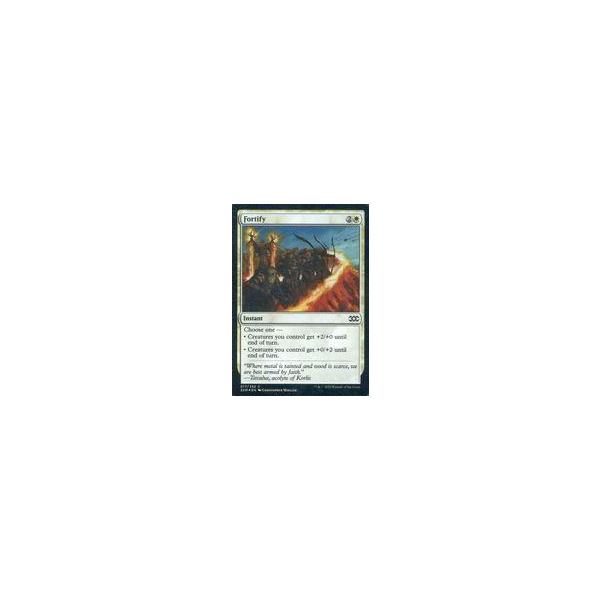 商品名：中古マジックザギャザリング [C]：【FOIL】Fortify/補強マジックザギャザリング/英語版FOIL/C/白/ダブルマスターズ分類：白/レア度：C