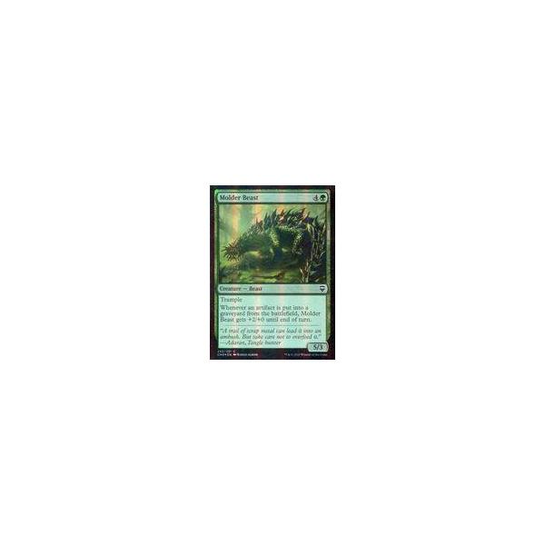 商品名：中古マジックザギャザリング [C]：【FOIL】Molder Beast/腐食獣マジックザギャザリング/英語版FOIL/C/緑/統率者レジェンズ分類：緑/レア度：C