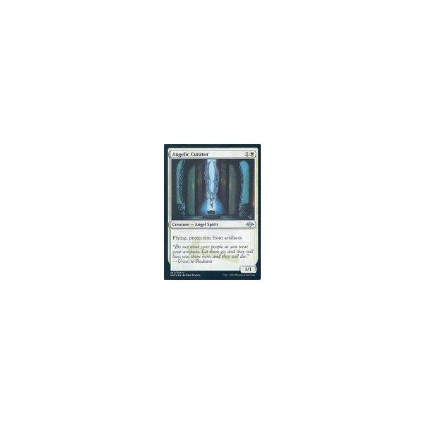 商品名：中古マジックザギャザリング 262/303[U]：【MH2】【FOIL】Angelic Curator/天使の学芸員マジックザギャザリング/英語版FOIL/U/白/モダンホライゾン2分類：白/レア度：Uシリーズ：モダンホライゾン2商...