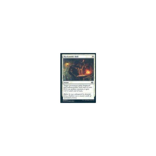 商品名：中古マジックザギャザリング 006/303[C]：【MH2】【FOIL】Blacksmith’s Skill/鍛冶屋の技マジックザギャザリング/英語版FOIL/C/白/モダンホライゾン2分類：白/レア度：Cシリーズ：モダンホライゾン...