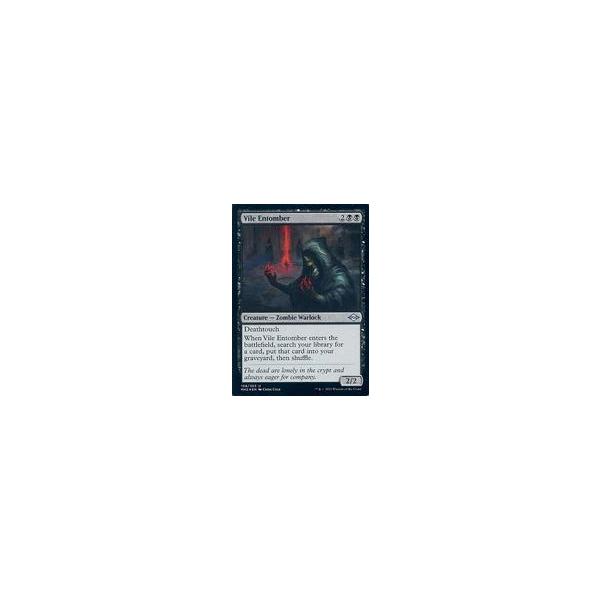 商品名：中古マジックザギャザリング 108/303[U]：【MH2】【FOIL】Vile Entomber/不快な納墓役マジックザギャザリング/英語版FOIL/U/黒/モダンホライゾン2分類：黒/レア度：Uシリーズ：モダンホライゾン2商品解...