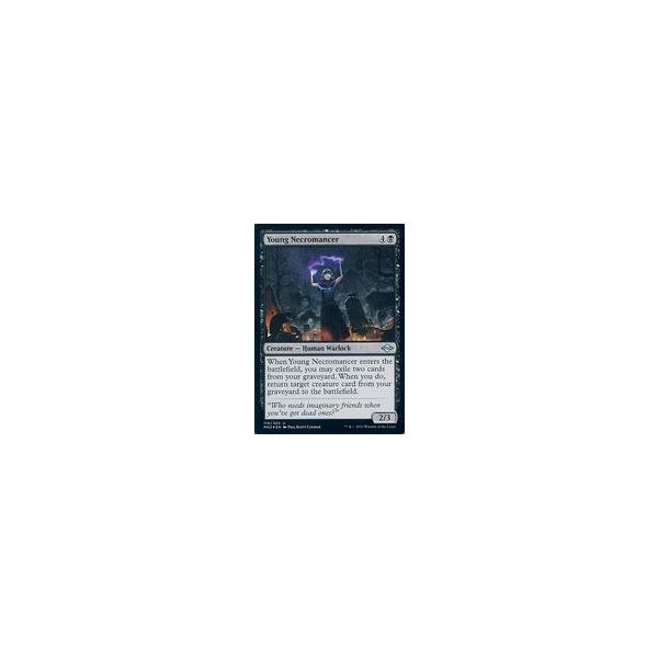 商品名：中古マジックザギャザリング 110/303[U]：【MH2】【FOIL】Young Necromancer/若き屍術士マジックザギャザリング/英語版FOIL/U/黒/モダンホライゾン2分類：黒/レア度：Uシリーズ：モダンホライゾン2...