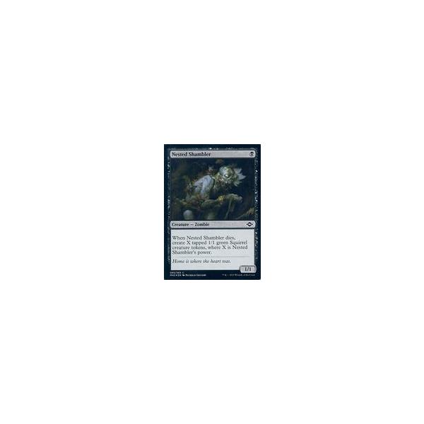 商品名：中古マジックザギャザリング 095/303[C]：【MH2】【FOIL】Nested Shambler/巣のシャンブラーマジックザギャザリング/英語版FOIL/C/黒/モダンホライゾン2分類：黒/レア度：Cシリーズ：モダンホライゾン...