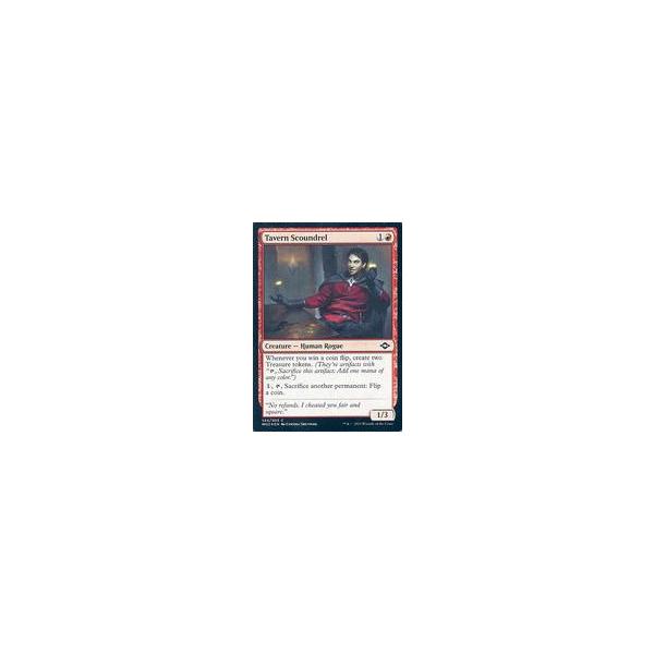 商品名：中古マジックザギャザリング 144/303[C]：【MH2】【FOIL】Tavern Scoundrel/酒場の悪漢マジックザギャザリング/英語版FOIL/C/赤/モダンホライゾン2分類：赤/レア度：Cシリーズ：モダンホライゾン2商...
