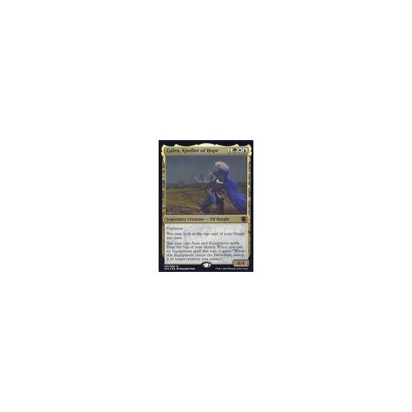 商品名：中古マジックザギャザリング 001/062[神話R]：【AFC】【FOIL】【マーカー】Galea  Kindler of Hope/希望の焚きつけ屋、ゲイリアマジックザギャザリング/英語版FOIL/神話R/マルチカラー/フォーゴト...