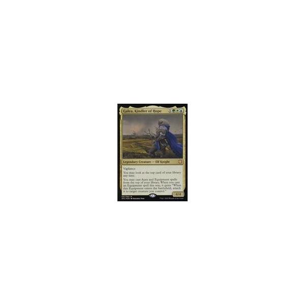 商品名：中古マジックザギャザリング 001/062[神話R]：【AFC】【FOIL】Galea  Kindler of Hope/希望の焚きつけ屋、ゲイリアマジックザギャザリング/英語版FOIL/神話R/マルチカラー/フォーゴトン・レルム探...