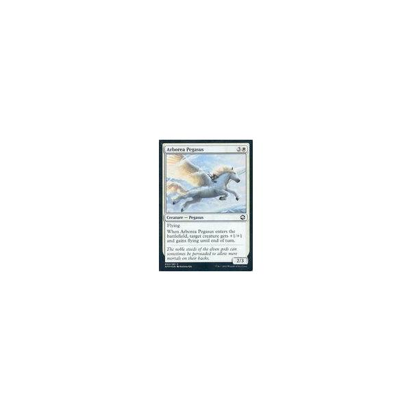 商品名：中古マジックザギャザリング 002/281[C]：【AFR】【FOIL】Arborea Pegasus/アルボレーアのペガサスマジックザギャザリング/英語版FOIL/C/白/フォーゴトン・レルム探訪分類：白/レア度：Cシリーズ：フォ...