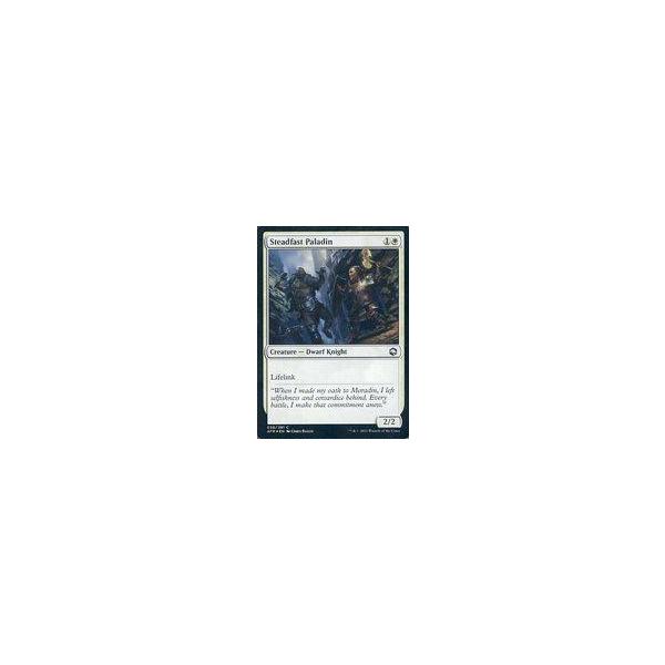 商品名：中古マジックザギャザリング 038/281[C]：【AFR】【FOIL】Steadfast Paladin/不動のパラディンマジックザギャザリング/英語版FOIL/C/白/フォーゴトン・レルム探訪分類：白/レア度：Cシリーズ：フォー...
