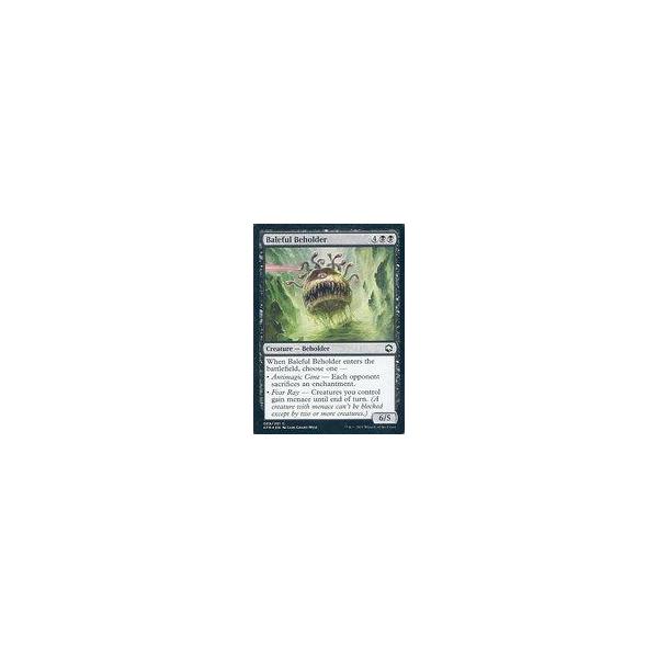 商品名：中古マジックザギャザリング 089/281[C]：【AFR】【FOIL】Baleful Beholder/悪意のビホルダーマジックザギャザリング/英語版FOIL/C/黒/フォーゴトン・レルム探訪分類：黒/レア度：Cシリーズ：フォーゴ...